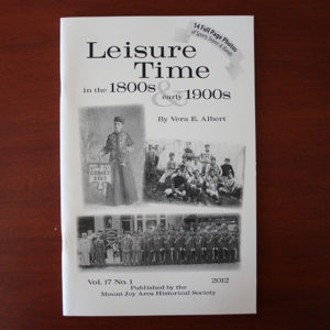 Leisure Time in the 1800s & early 1900s – Mount Joy Area Historical Society